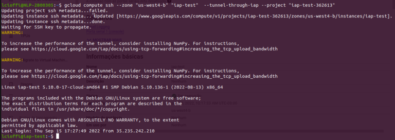 GCP – SSH into VMs without Public IP’s via IAP Tunneling (A better tutorial) – Pomba Labs
