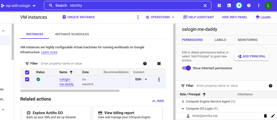GCP – SSH into VMs without Public IP’s via IAP Tunneling (A better tutorial) – Pomba Labs