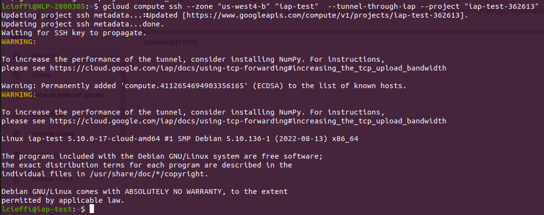 Gcp Ssh Into Vms Without Public Ips Via Iap Tunneling A Better